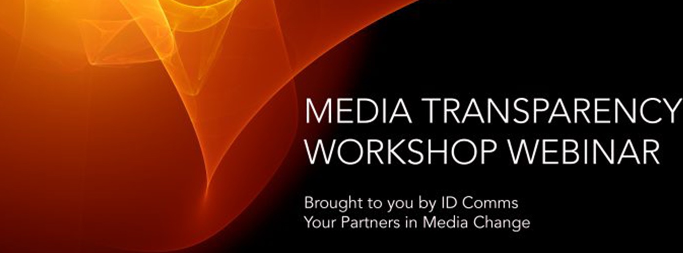 Media Transparency Workshop Webinar
